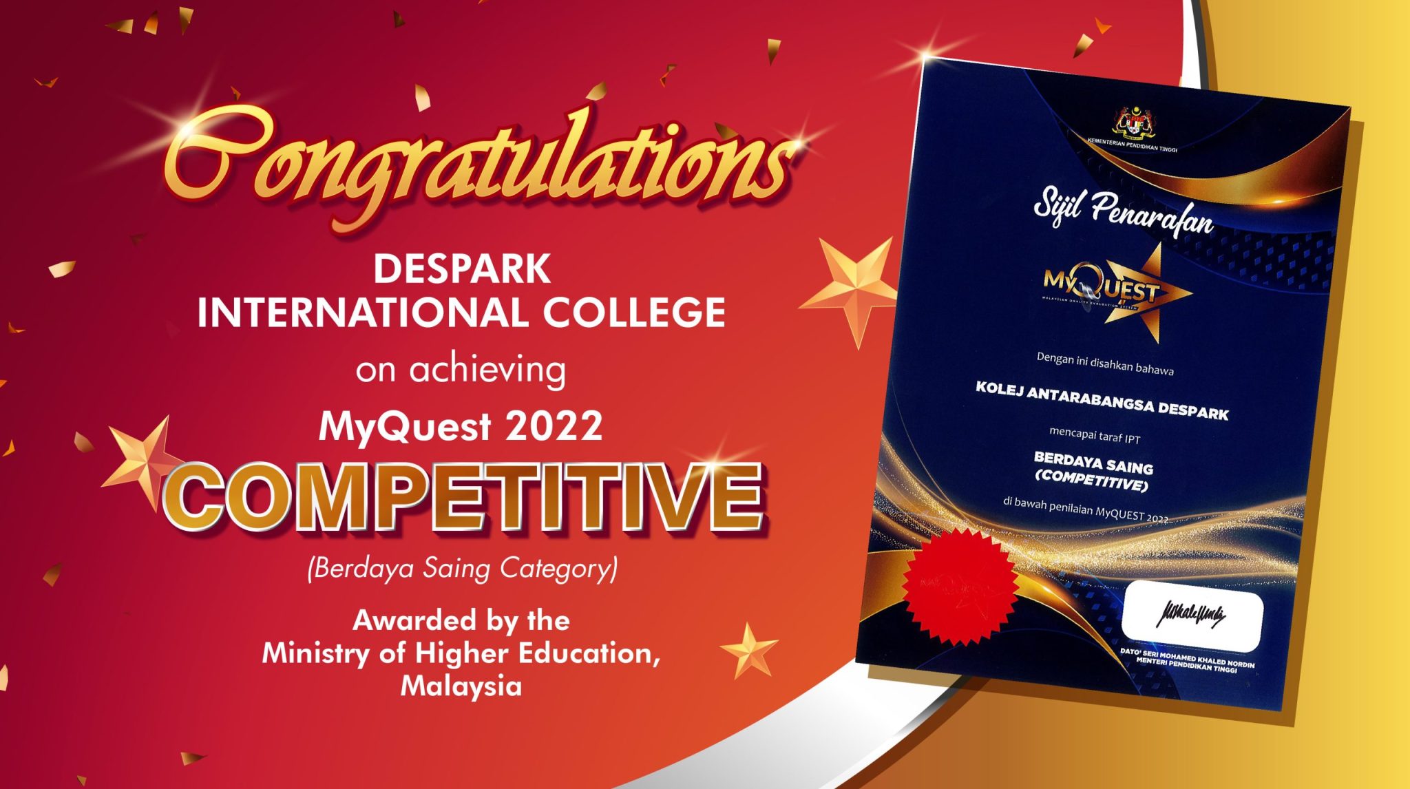 About Us - Despark International College